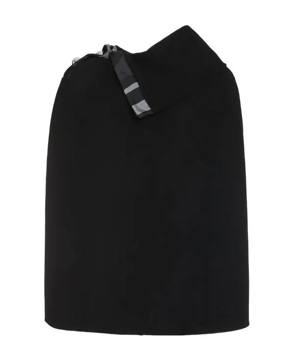 Emilio Pucci Folded-edge Ribbed Poncho