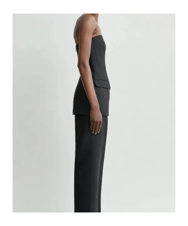 TOTEME Strapless Pocket Top