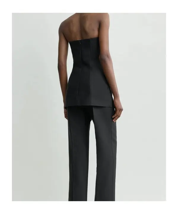 TOTEME Strapless Pocket Top
