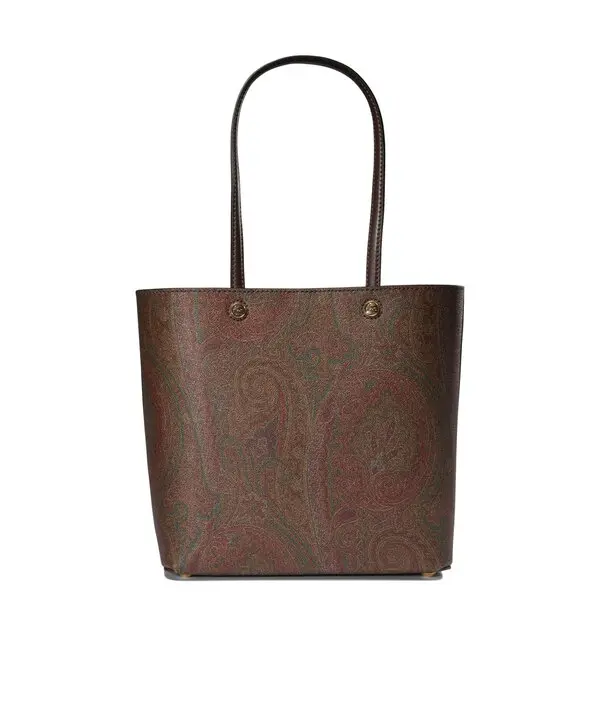 Etro Paisley Printed Essential Tote Bag - Brown