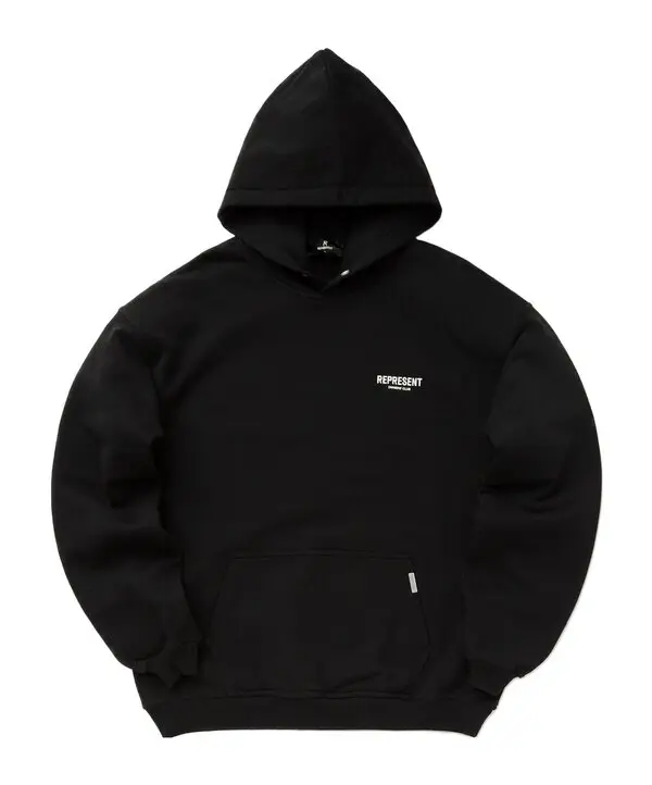 REPRESENT Owners Club Oversized Hoodie - Black