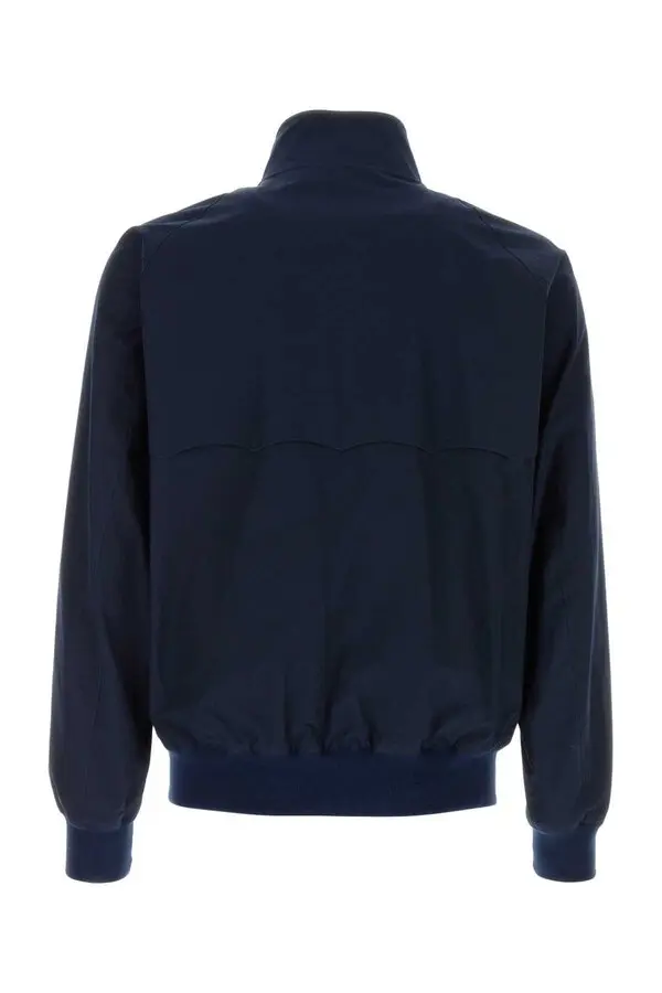 BARACUTA G9 Harrington Zip-up Bomber Jacket - Blue