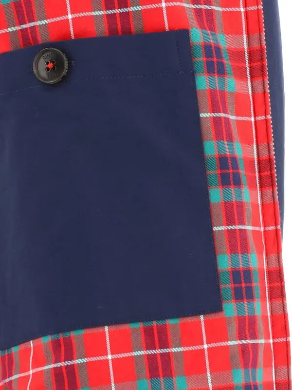 BARACUTA G9 Harrington Zip-up Bomber Jacket - Blue