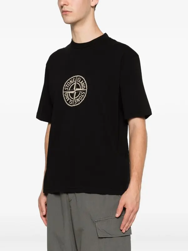 Stone Island Compass Printed Regular-fit T-shirt