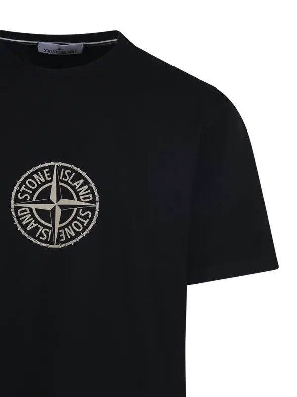 Stone Island Compass Printed Regular-fit T-shirt