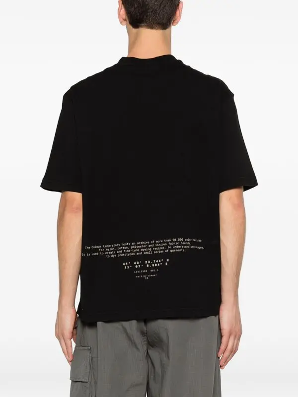 Stone Island Compass Printed Regular-fit T-shirt