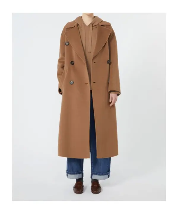 Max Mara Dalila Double-breasted Belted Coat