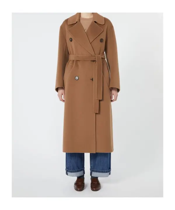 Max Mara Dalila Double-breasted Belted Coat
