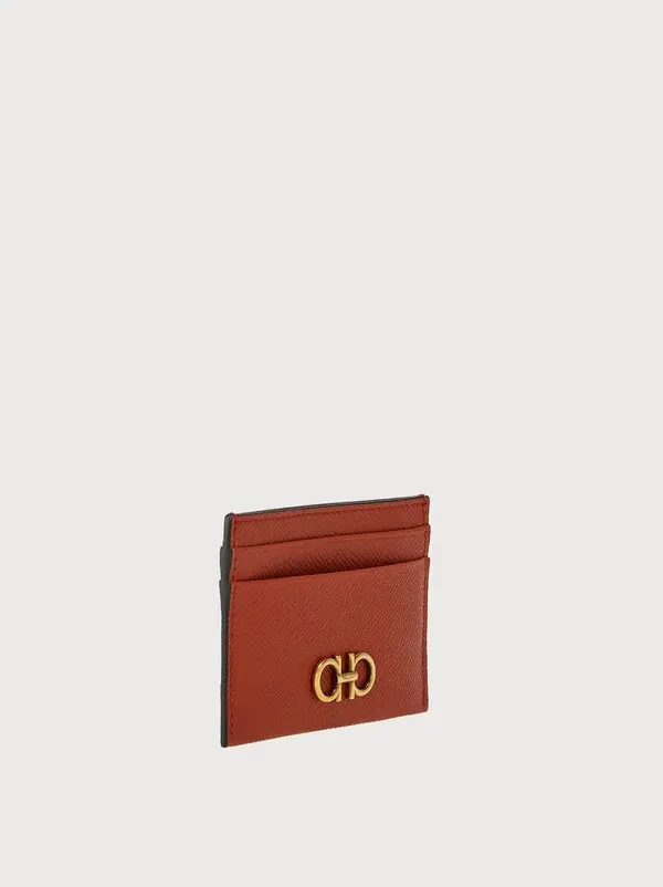 FERRAGAMO Gancini Plaque Cardholder