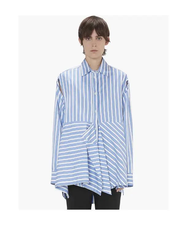 J.W.ANDERSON Jw Anderson Peplum Drape Shirt
