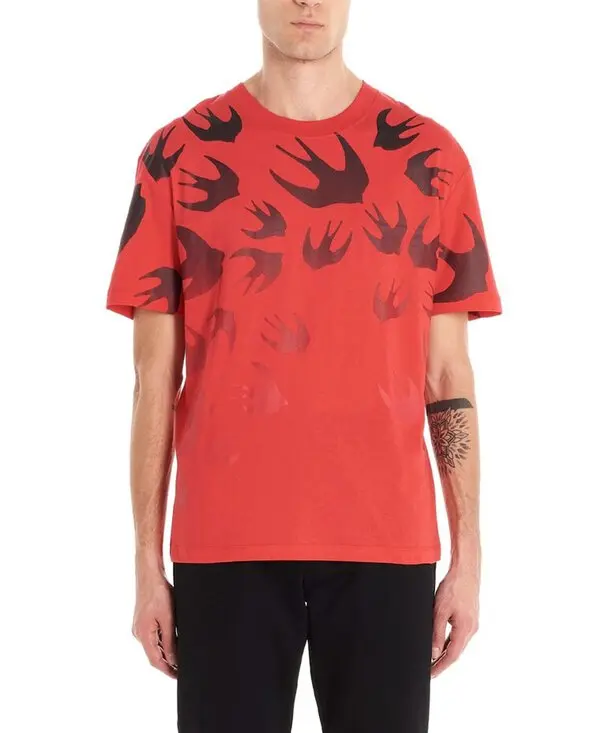 Alexander McQueen Feiyan Printed Loose T-shirt