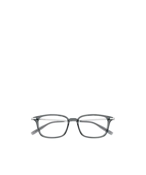 Montblanc Eyewear Rectangular Frame Glasses - Grey