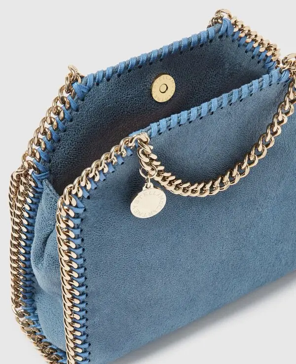 Stella McCartney Falabella Tiny Shoulder Bag - Feather Blue