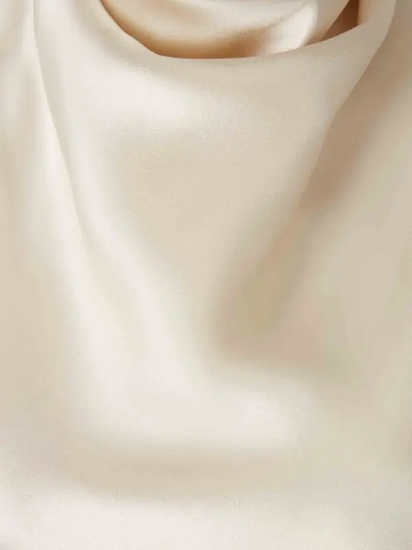 Balmain Halter Neck Sleeveless Top - White
