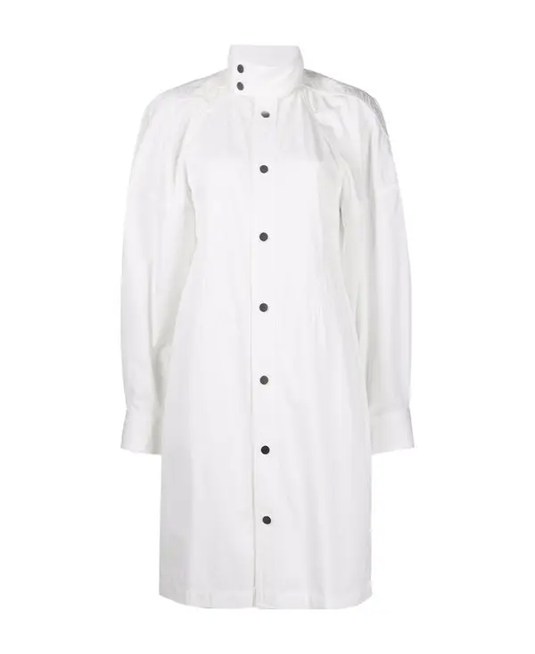 Bottega Veneta Long Sleeve Shirt Dress