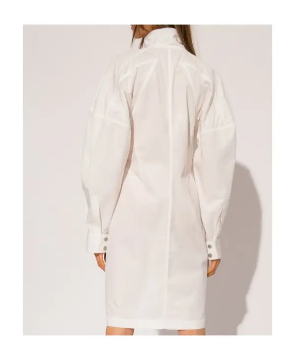 Bottega Veneta Long Sleeve Shirt Dress