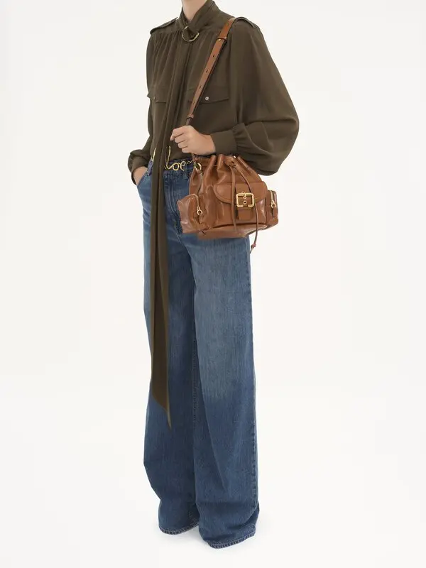 Chloé Camera Bucket Bag - Clay Brown