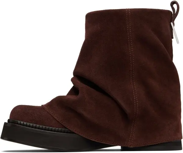 Attico The Mini Robin Combat Boots - Brown