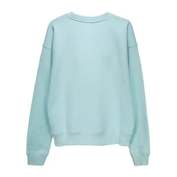 Maison Kitsuné Bold Fox Head Patch Crewneck Sweatshirt