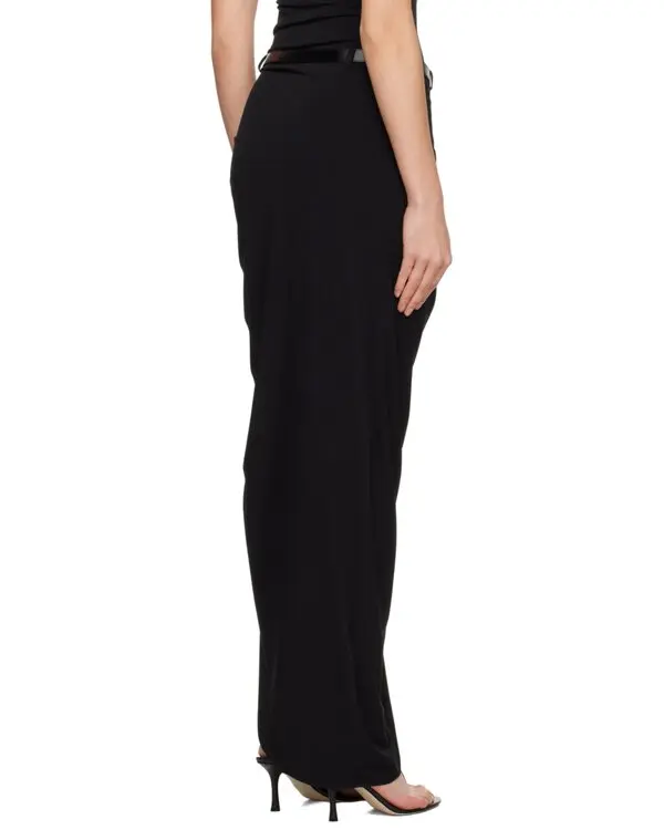 Coperni High Neck Sleeveless Draped Dress