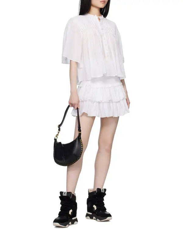 Isabel Marant Étoile Lace-up High-top Sneakers - Black