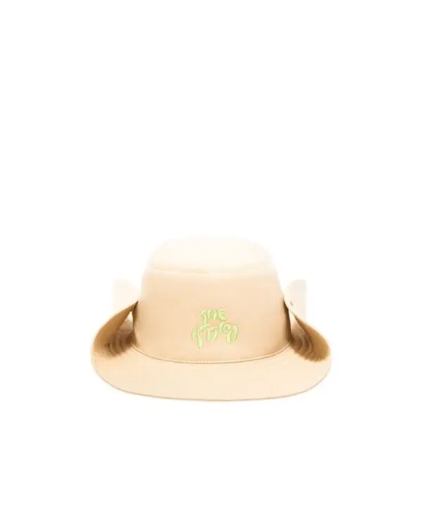 Attico Wide-brim Hat - Faded Ecru