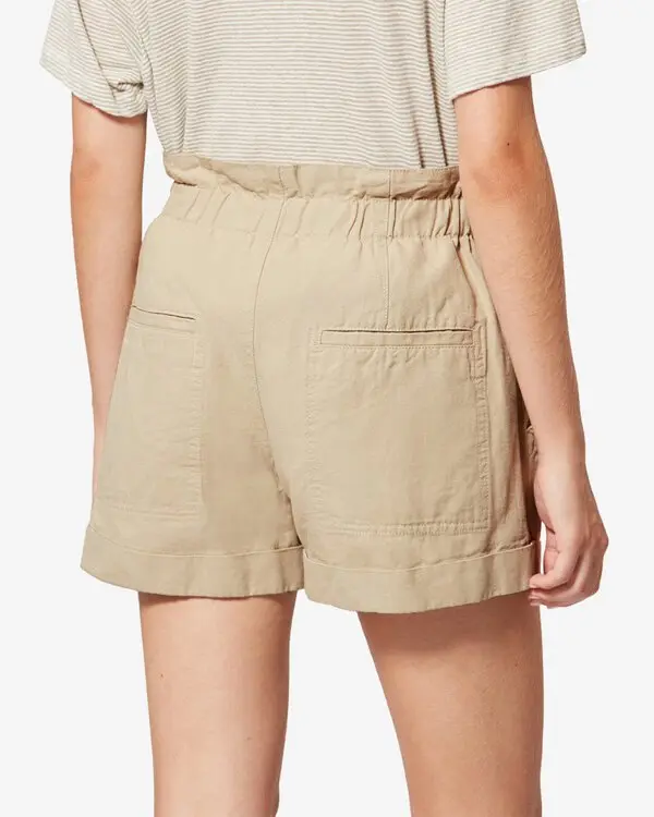 Isabel Marant Étoile Pleated Drawstring Shorts