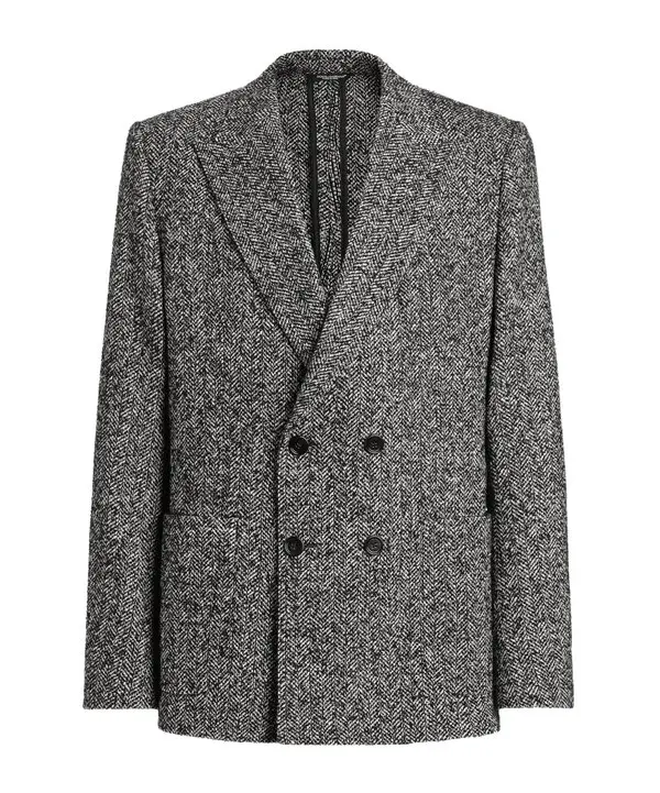 Dolce & Gabbana Double-breasted Chevron Jacket