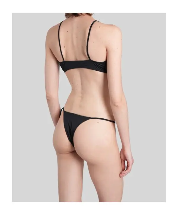 Attico Halterneck Side-tie Bikini