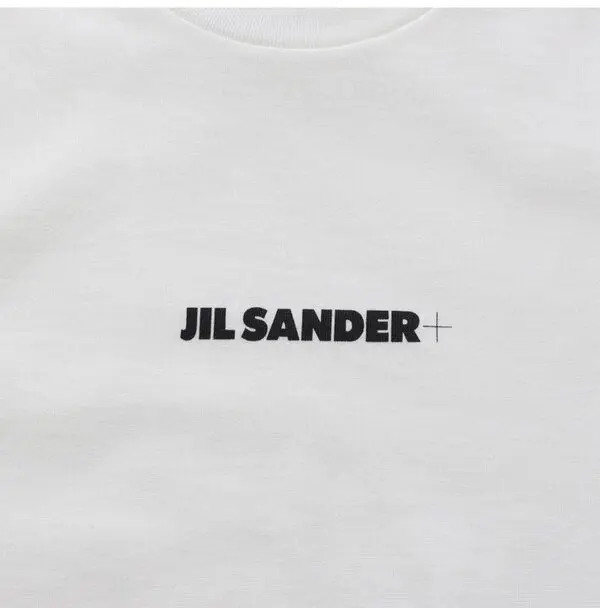 JIL SANDER Logo Printed T-shirt - White