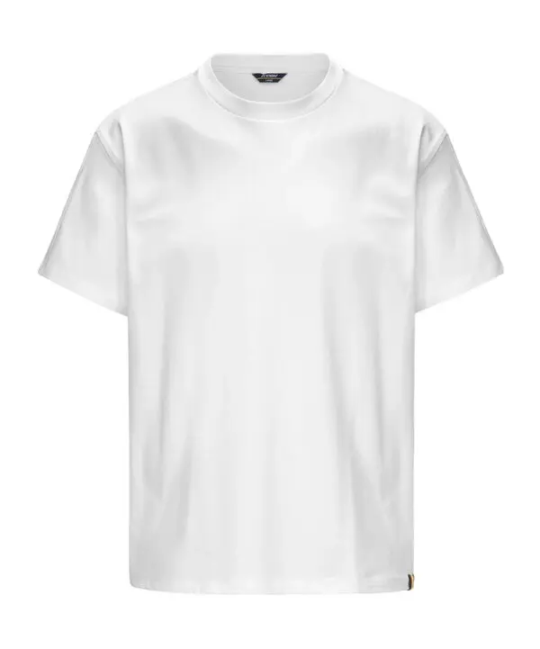 K-WAY Crew-neck Cotton T-shirt - White