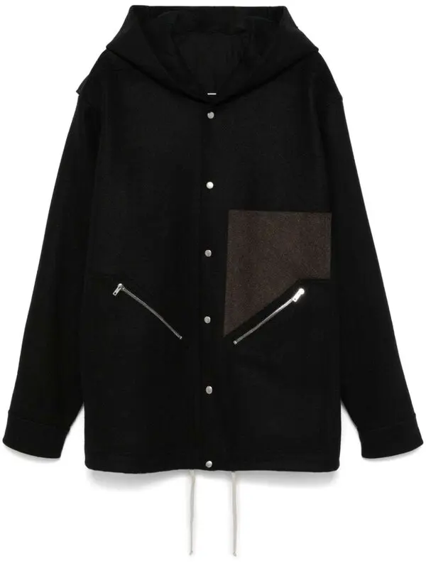 Rick Owens Hooded Tour Coat