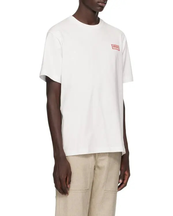Kenzo Logo Embroidered Crewneck T-shirt