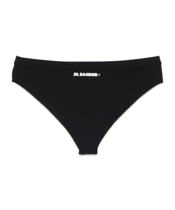 JIL SANDER Logo Bikini Bottoms