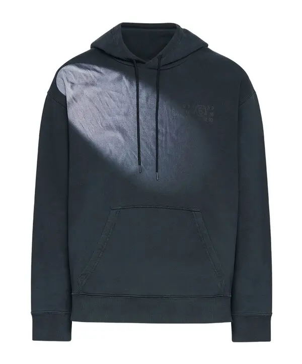 MAISON MARGIELA Drawstring Hoodie With Logo Print