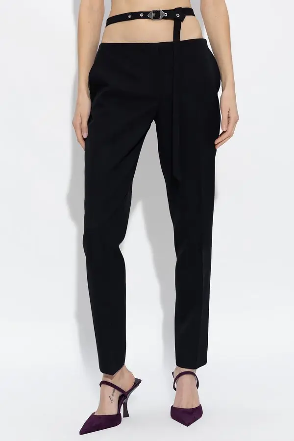 Attico The Cut-out Detailed Trousers