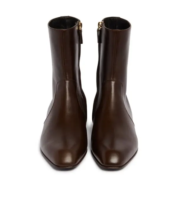 Khaite Colt Ankle Boots - Black