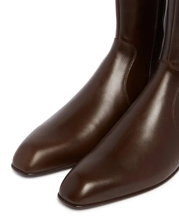 Khaite Colt Ankle Boots - Black