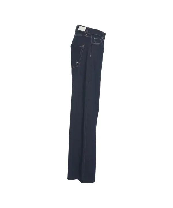 ICON DENIM LOS ANGELES Debby Wide-leg Jeans - Black