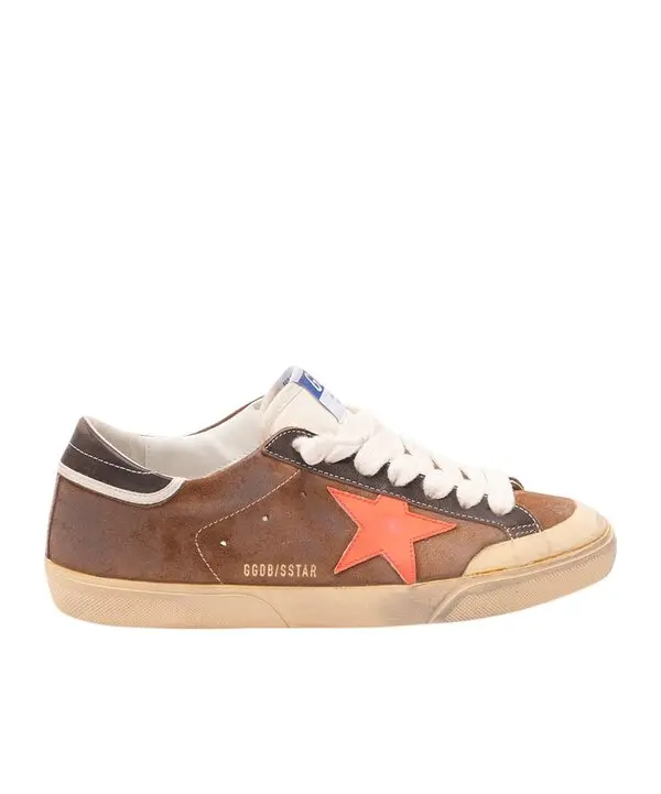 GOLDEN GOOSE Super Star Low-top Sneakers - Brown