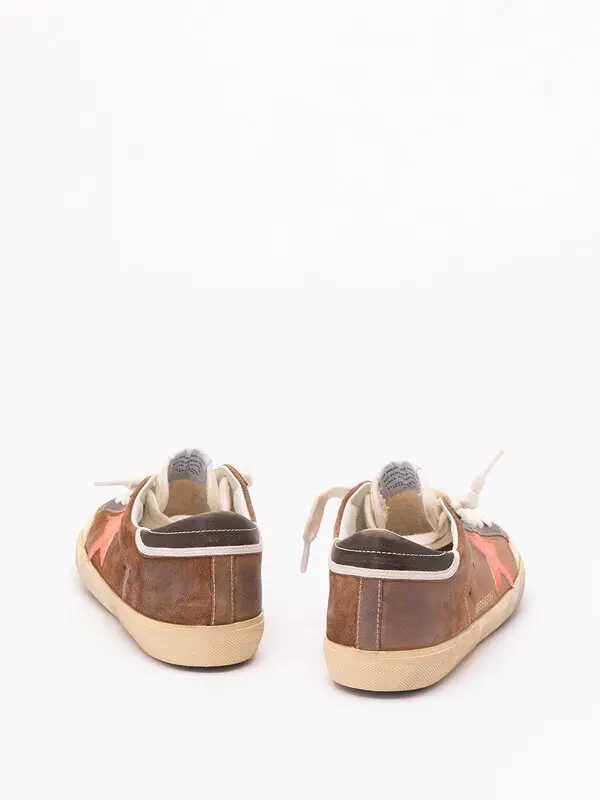 GOLDEN GOOSE Super Star Low-top Sneakers - Brown