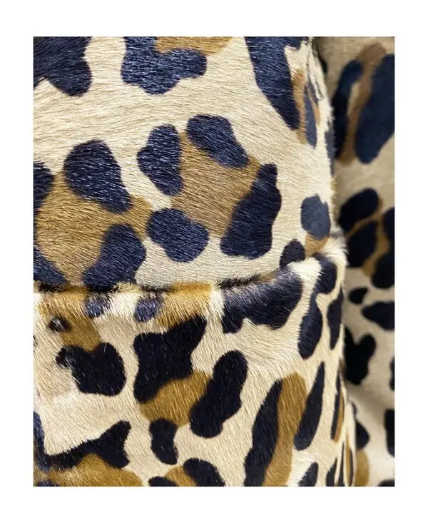 Dsquared2 Leopard Print Cropped Jacket