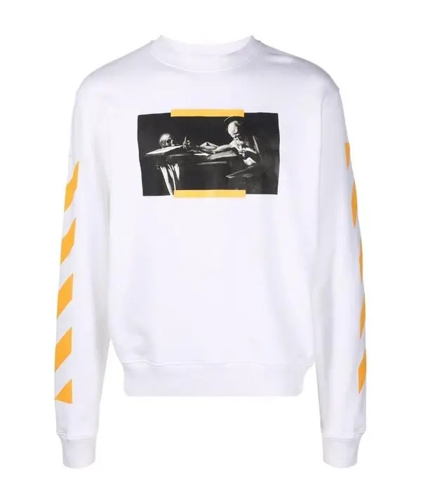 Off-White Caravaggio Painting Sweatshirt - White