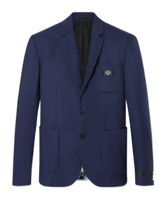 Versace Medusa Head Single-breasted Tailored Blazer