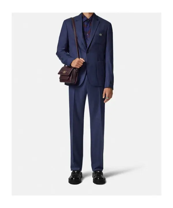 Versace Medusa Head Single-breasted Tailored Blazer