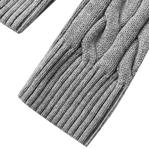 Polo Ralph Lauren Cable Knit Half-zip Sweater - Grey