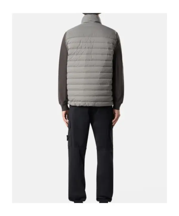 Stone Island Padded Seamless Gilet - Cement