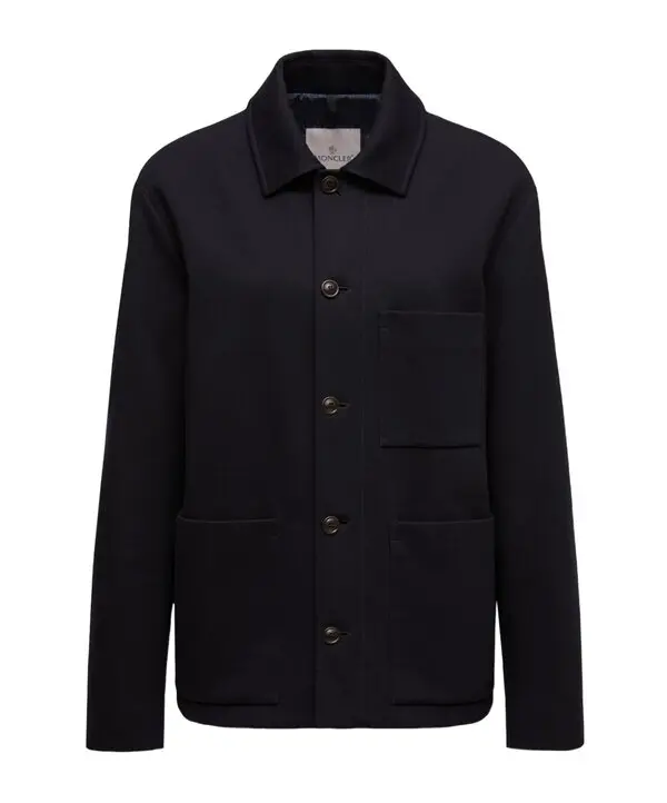 Moncler Cabalian Button-up Shirt Jacket