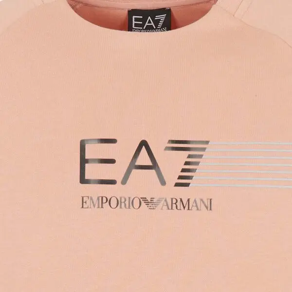 EA7 Crew Neck Printed Sweater