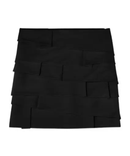 Versace Pleated Mini Skirt